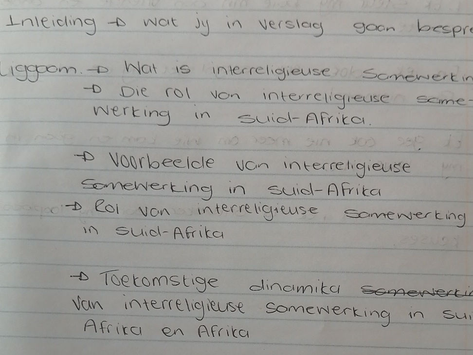 Inleiding wat jy in verslag gaan bespreek | StudyX