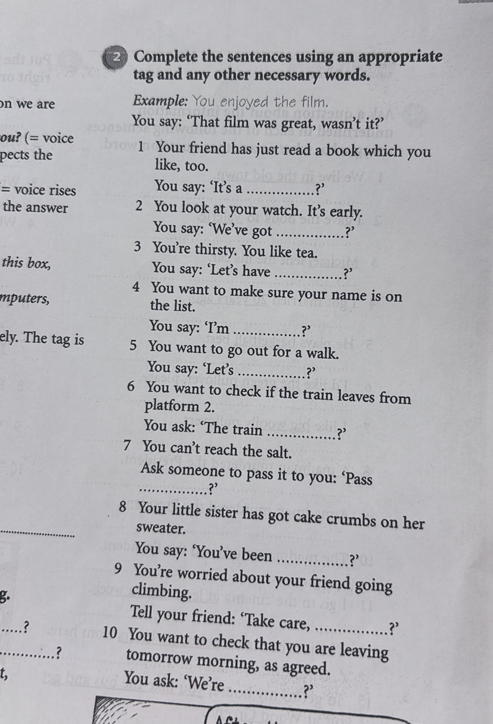 2 Complete the sentences using an | StudyX