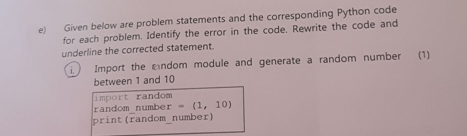 Given below are problem statements and the | StudyX