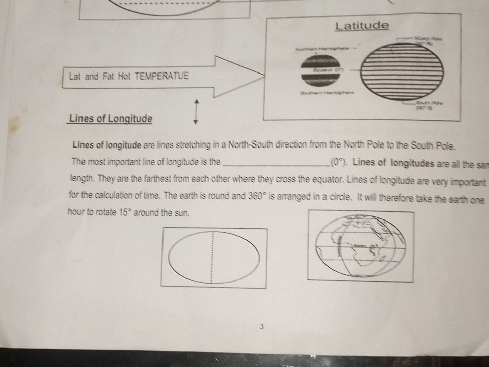 The most important line of longitude is the | StudyX