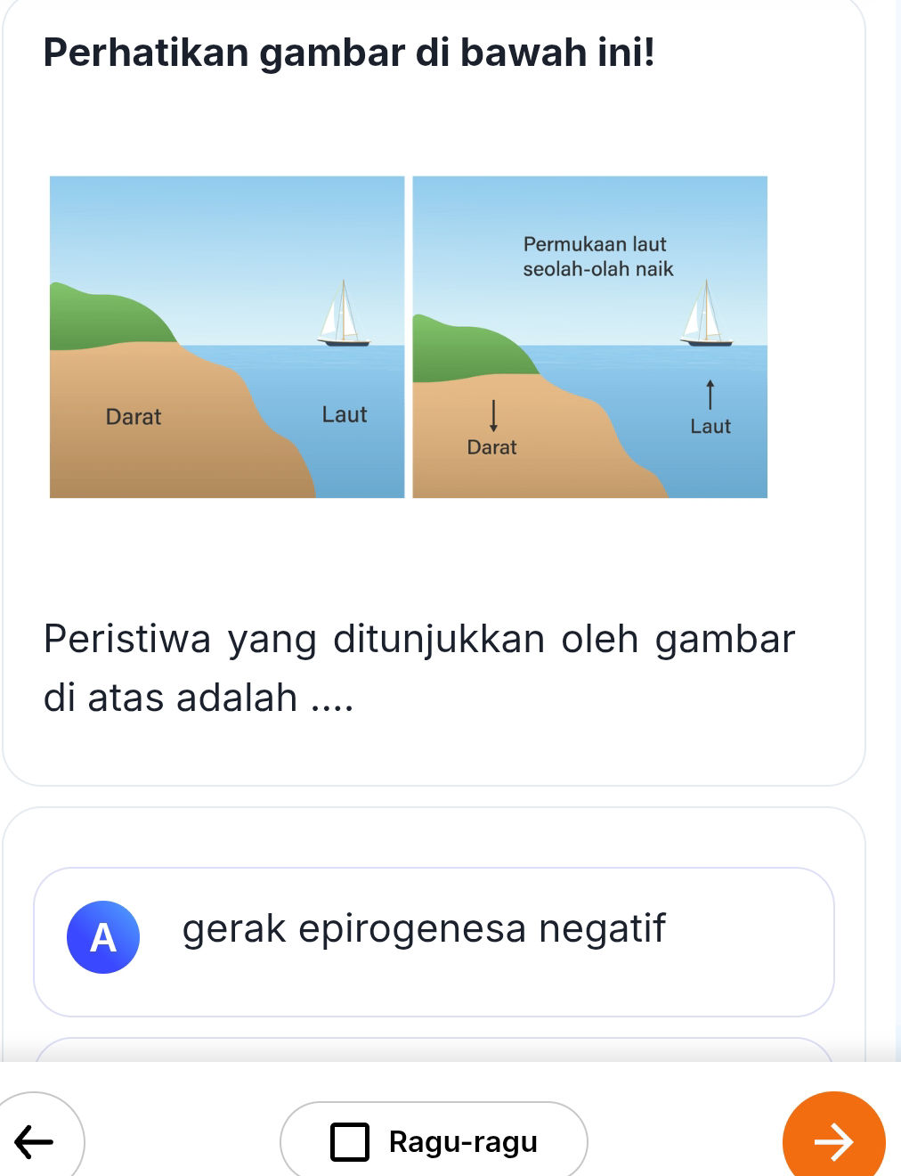 Perhatikan gambar di bawah ini! Permukaan | StudyX