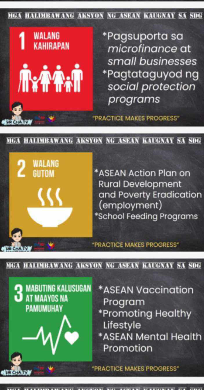 MGA HALIMBAWANG AKSYON NG ASEAN KAUGNAY SA | StudyX