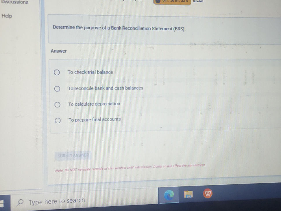 Determine the purpose of a Bank | StudyX