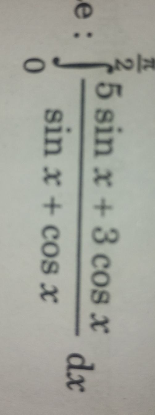 0}^{ { }{2}} {5 x + 3 x}{ x + x} | StudyX