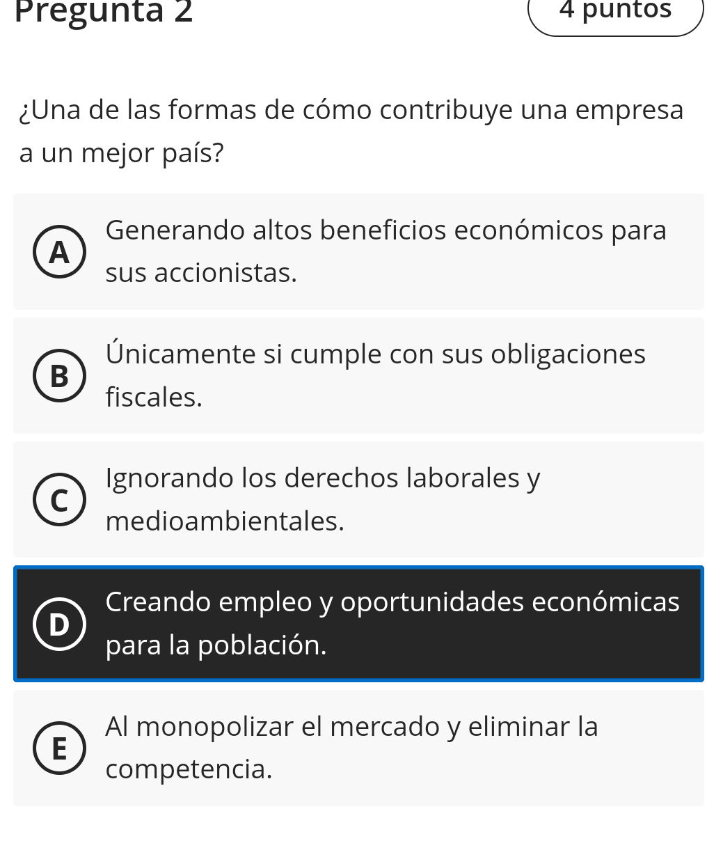 ¿Una de las formas de cómo contribuye una | StudyX