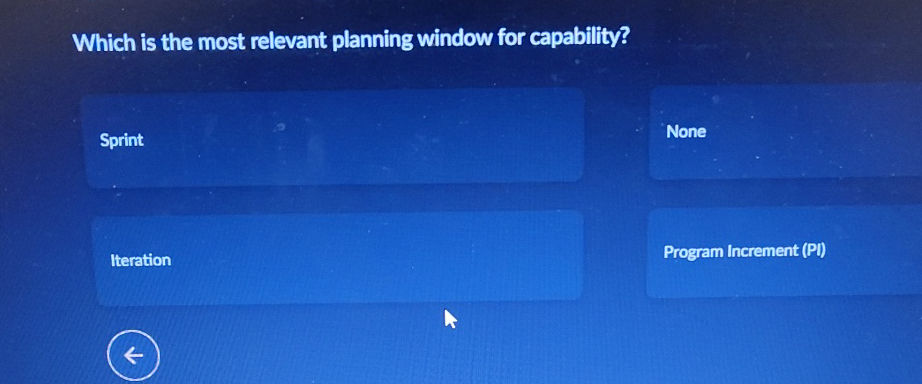 Which is the most relevant planning window | StudyX
