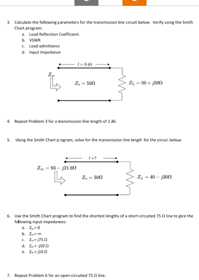 3. Calculate the following parameters for | StudyX