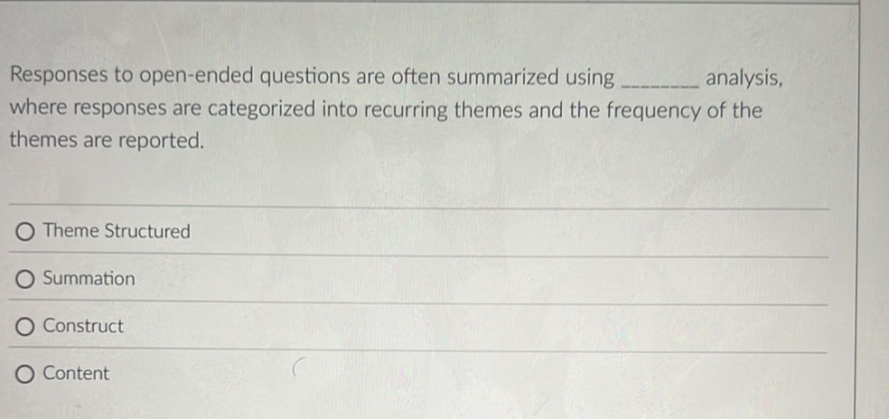 Responses to open-ended questions are often | StudyX
