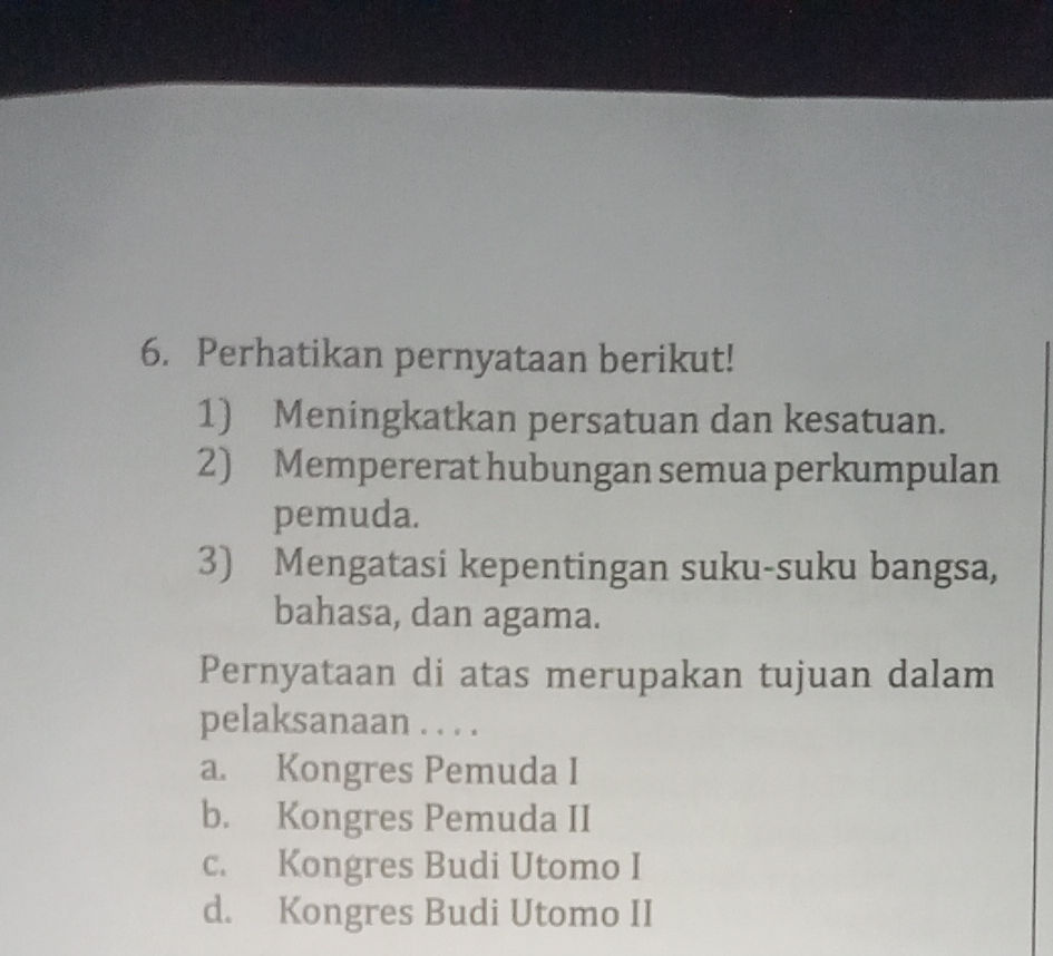 6. Perhatikan pernyataan berikut! 1) | StudyX