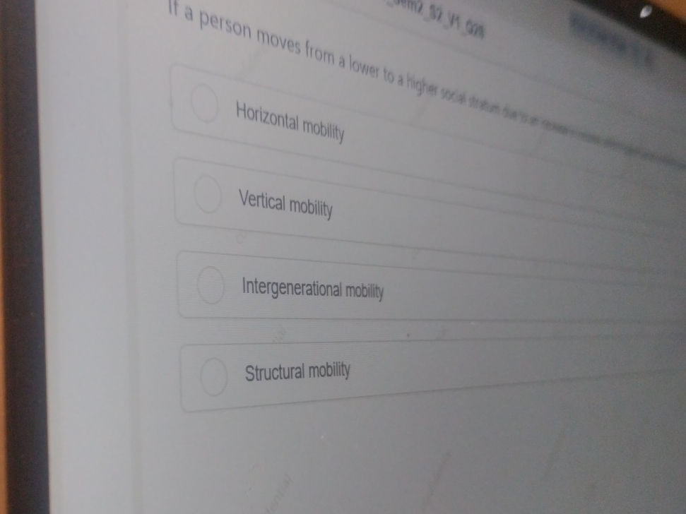 If a person moves from a lower to a higher | StudyX