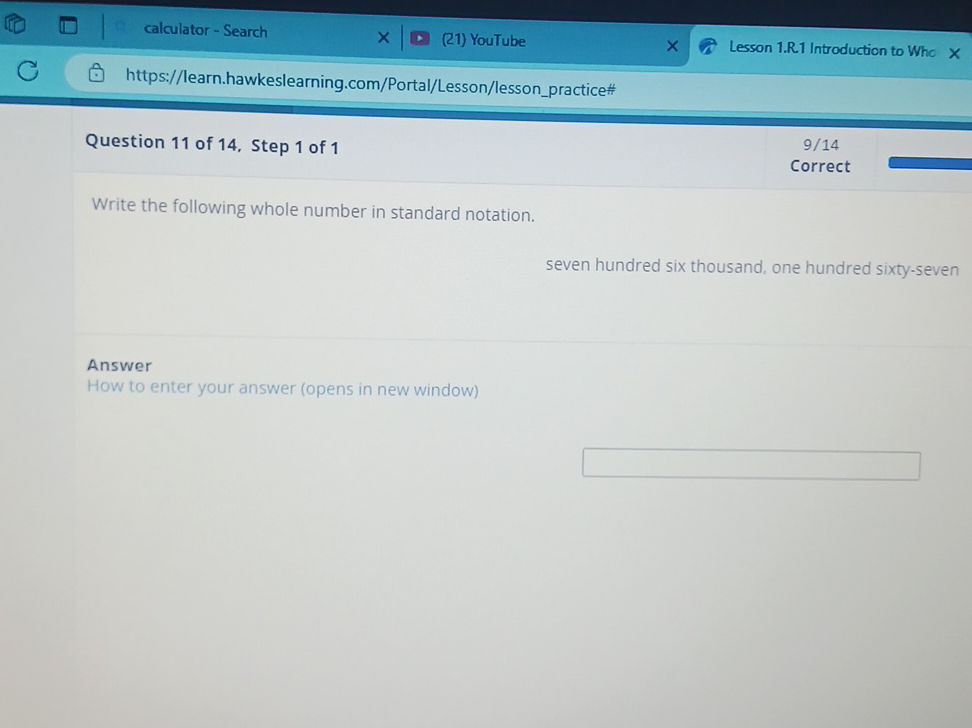 Write the following whole number in standard | StudyX