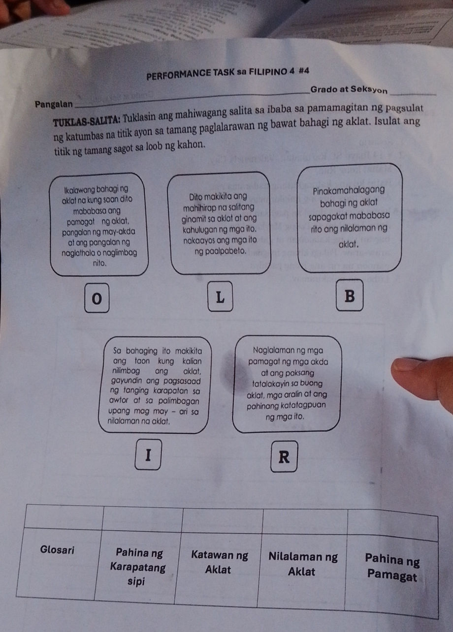 TUKLAS-SALITA: Tuklasin ang mahiwagang | StudyX