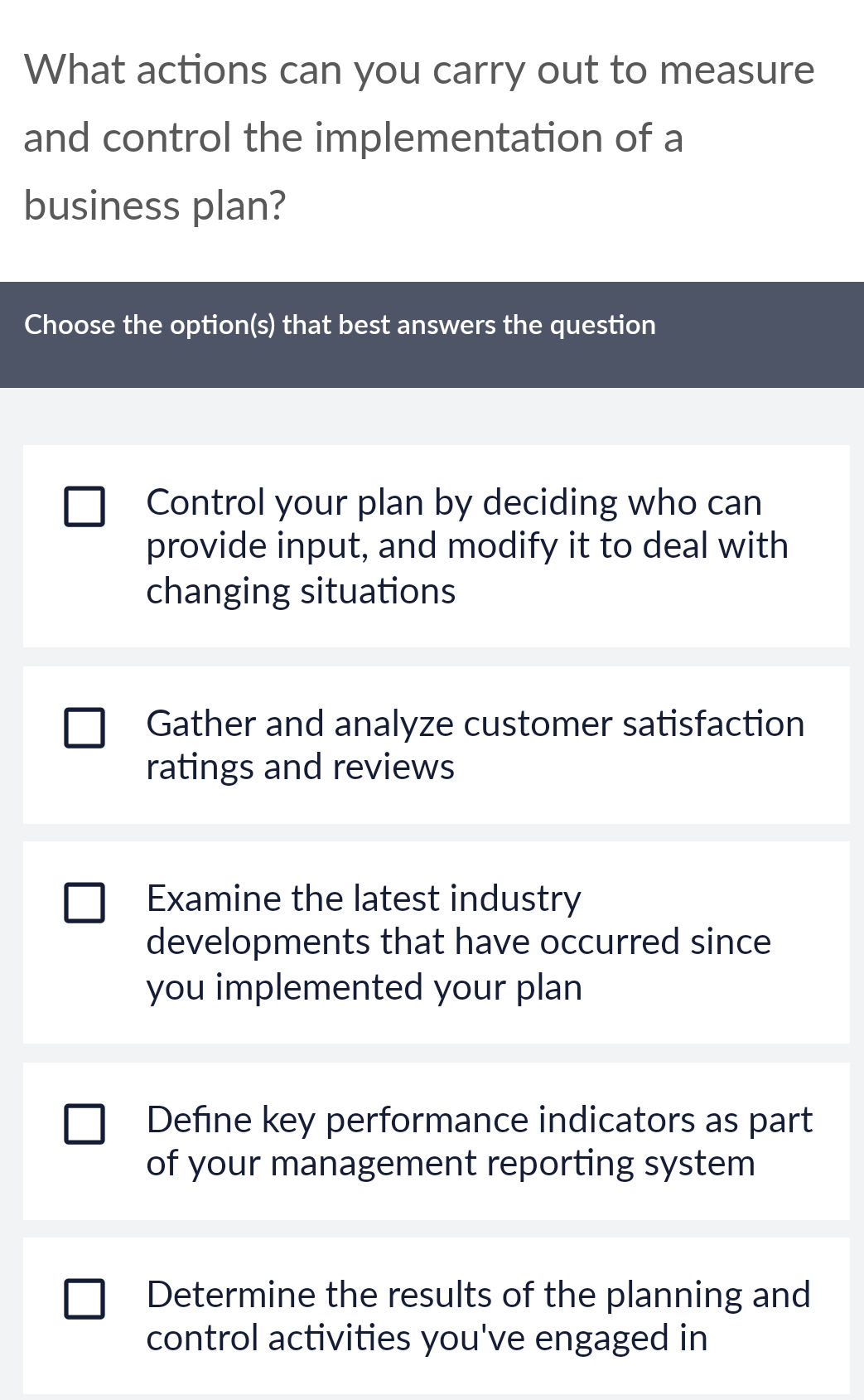 What actions can you carry out to measure | StudyX