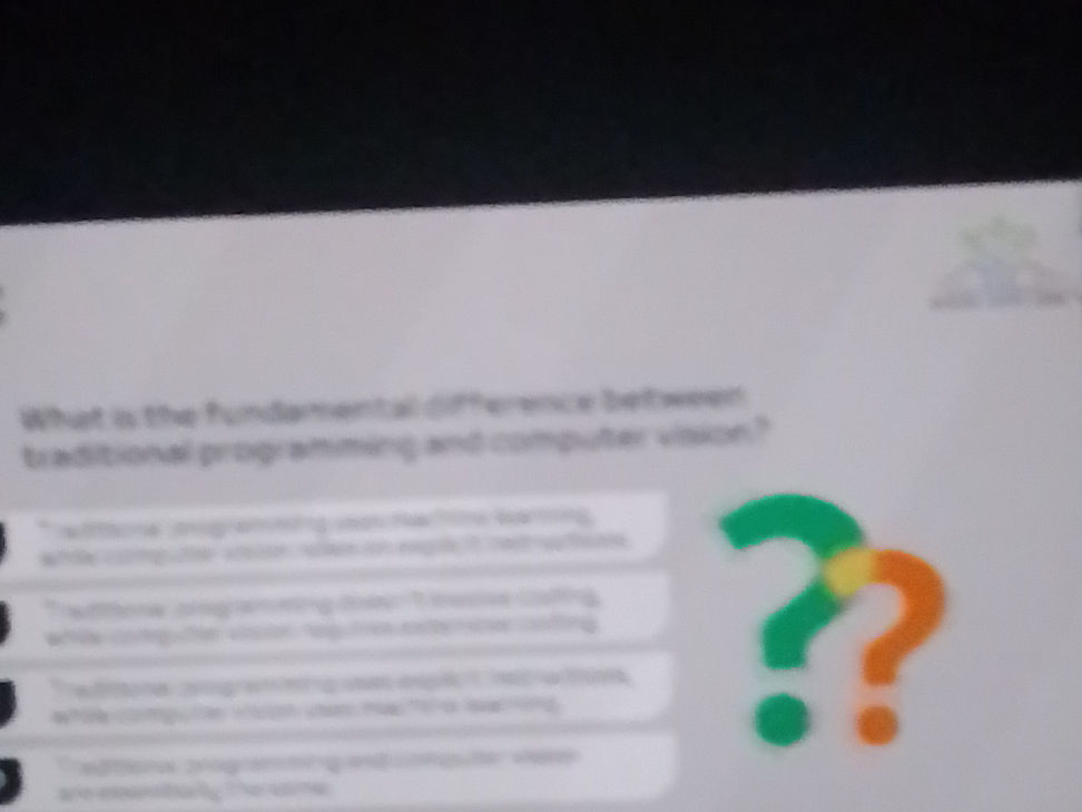 What is the fundamental difference between | StudyX