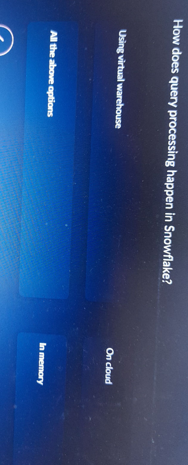 How does query processing happen in | StudyX