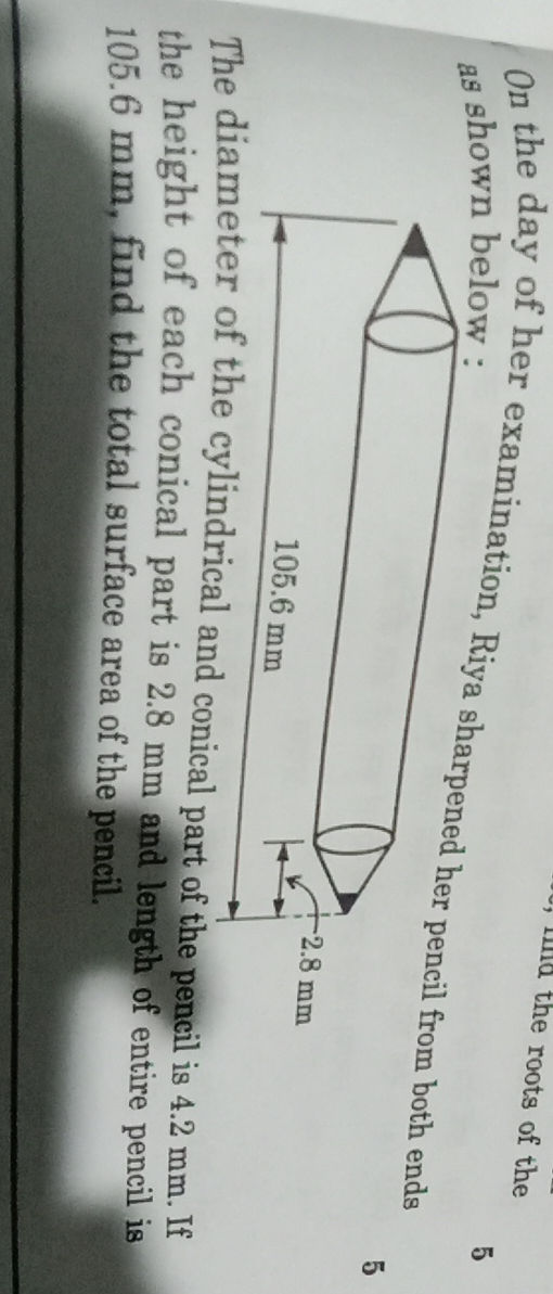 On the day of her examination, Riya | StudyX