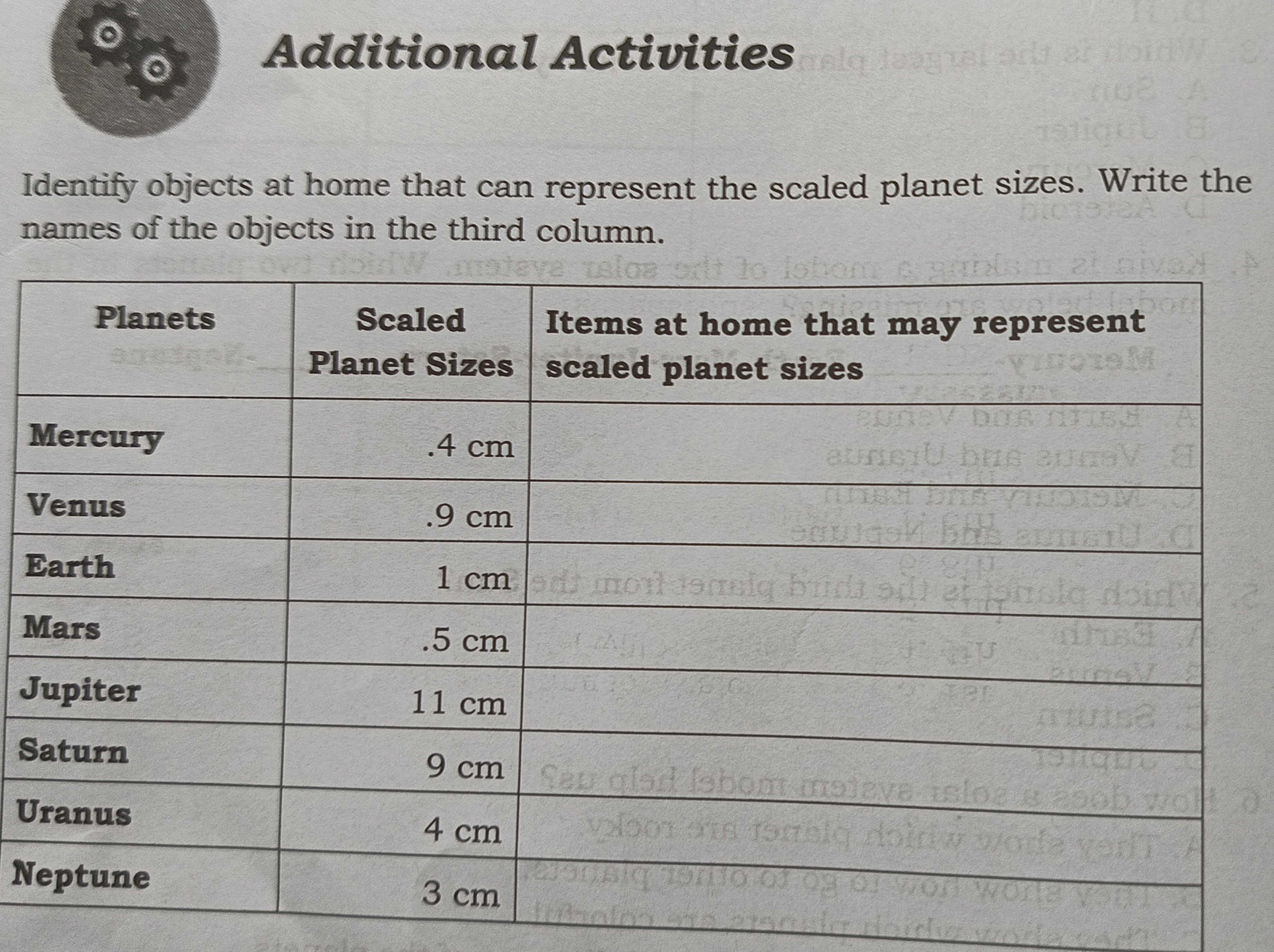 Identify objects at home that can represent | StudyX