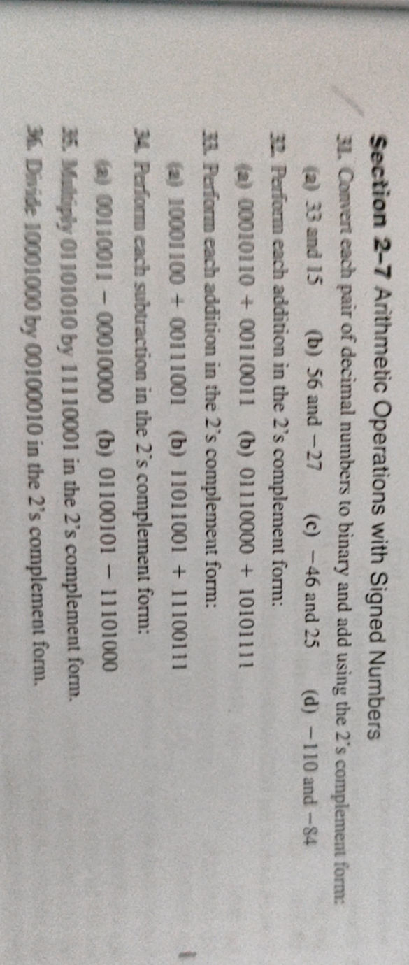 Convert each pair of decimal numbers to