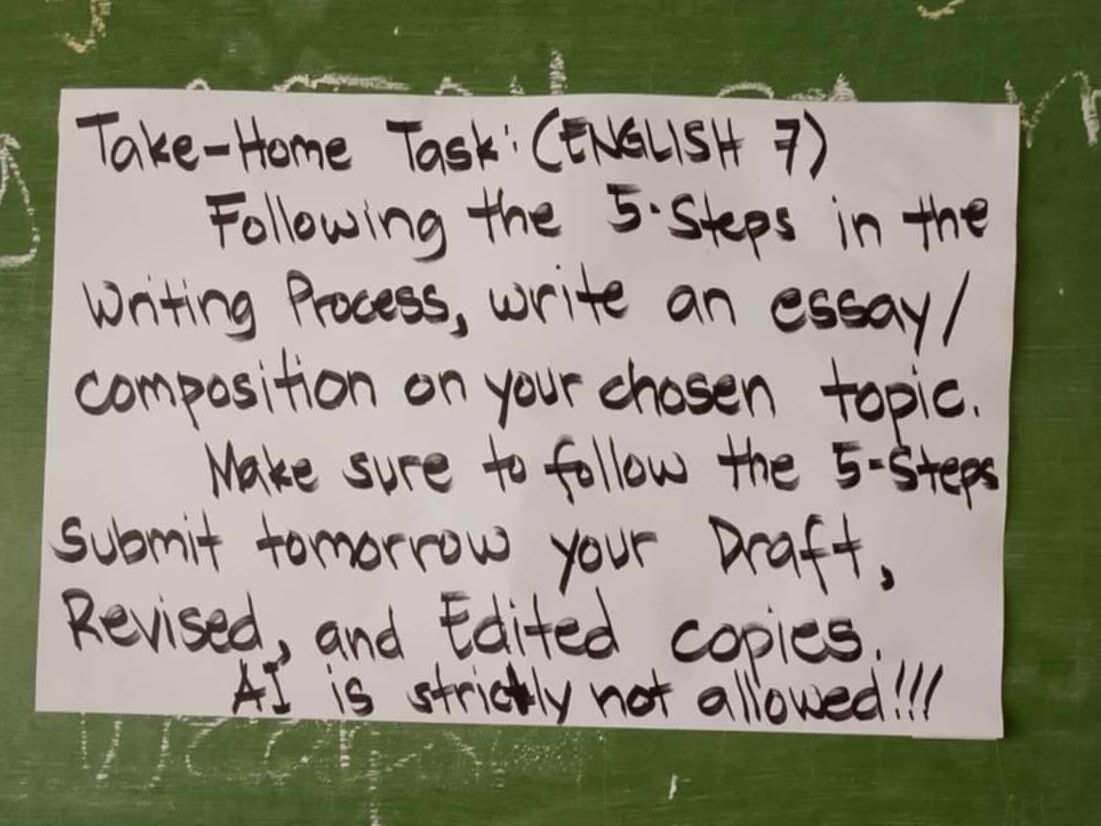 Take-Home Task: (ENGLISH 7) Following the | StudyX