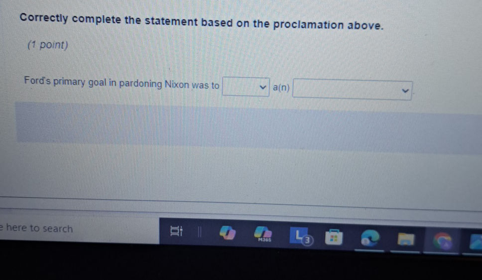Correctly complete the statement based on | StudyX