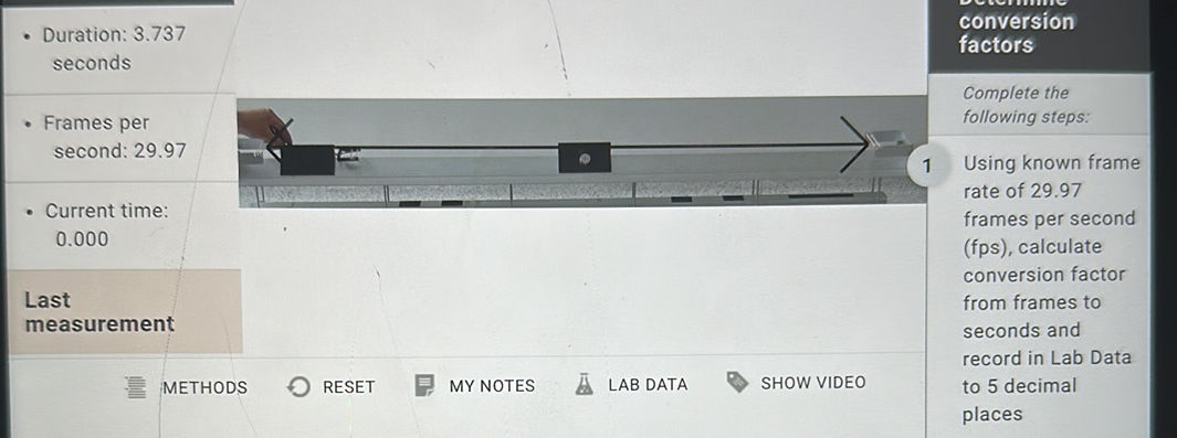 Using known frame rate of 29.97 frames per | StudyX