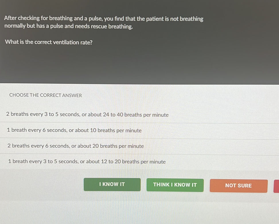 After checking for breathing and a pulse, | StudyX