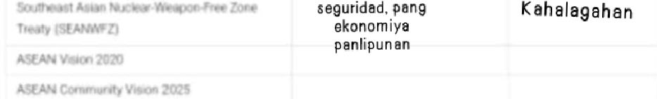 Southeast Asian Nuclear Weapon-Free Zone | StudyX