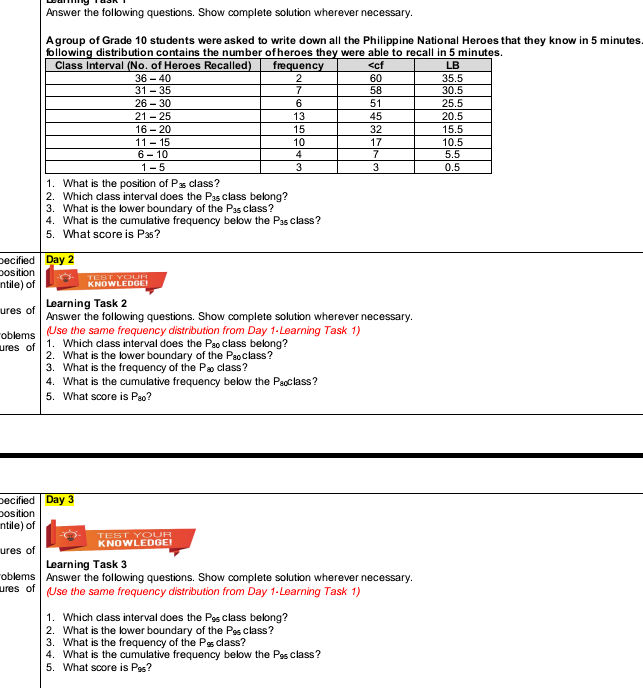 Answer the following questions. Show | StudyX