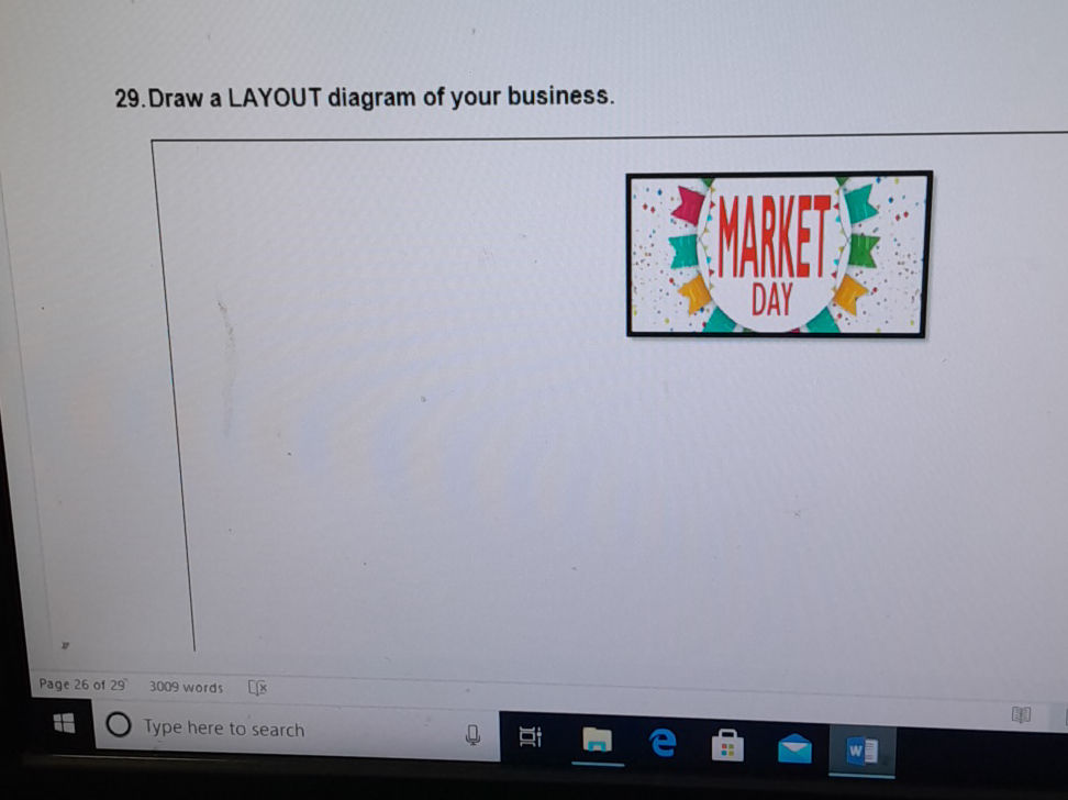 29. Draw a LAYOUT diagram of your business. | StudyX