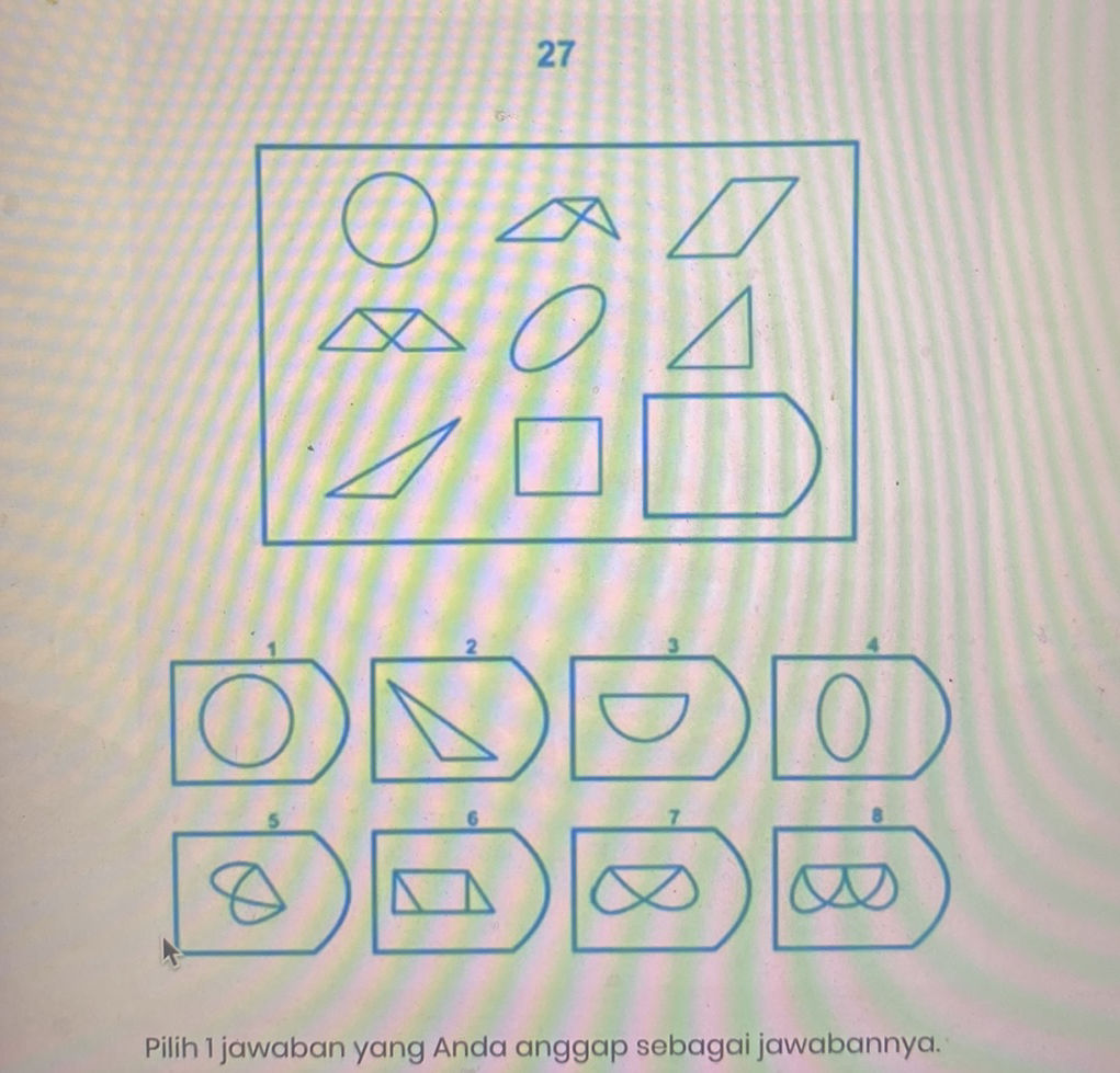 The image presents a pattern recognition | StudyX