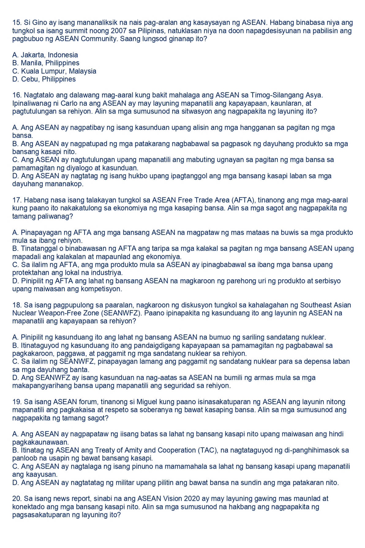 15. Si Gino ay isang mananaliksik na nais | StudyX