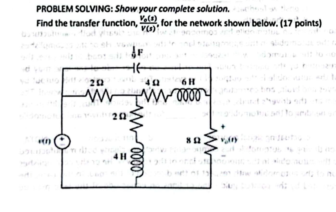 PROBLEM SOLVING: Show your complete | StudyX