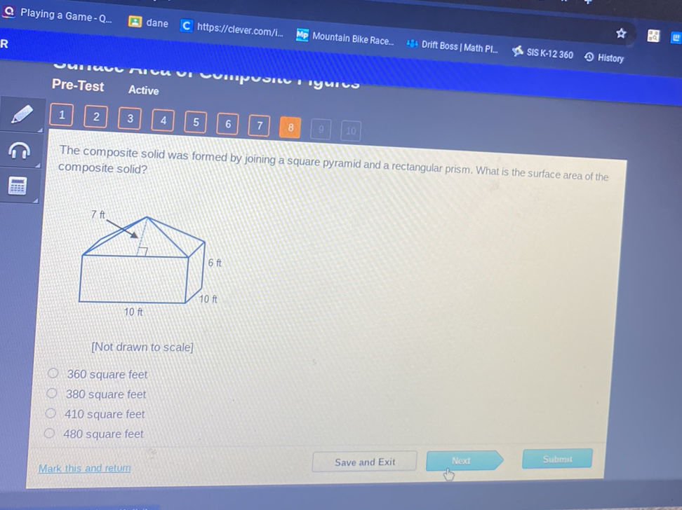 The composite solid was formed by joining a | StudyX