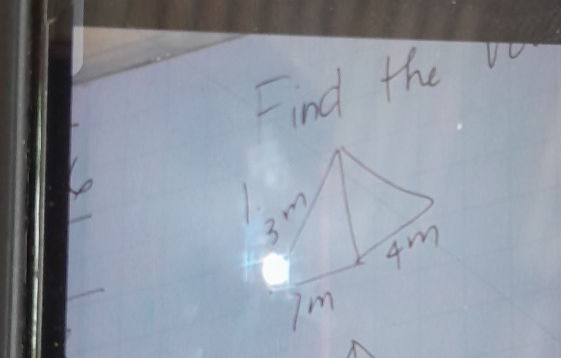 Find the volume. Diagram with side lengths: | StudyX