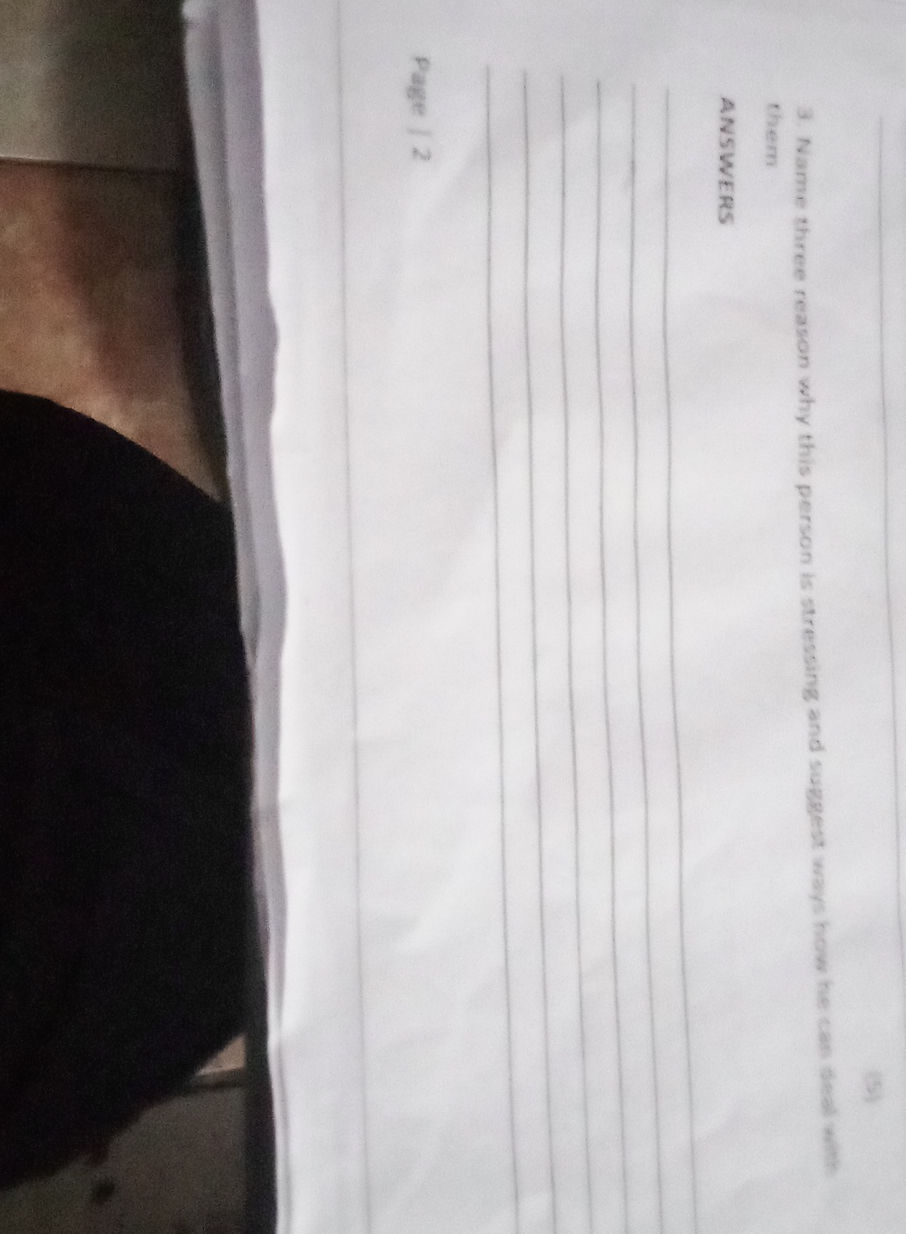 3. Name three reason why this person is | StudyX