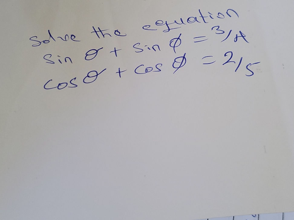 Solve the equation $ + = 3/A$ $ | StudyX