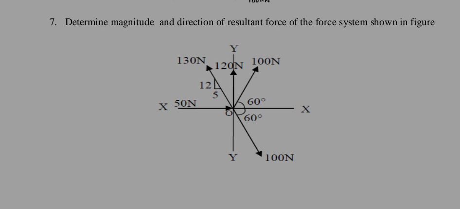 7. Determine magnitude and direction of | StudyX