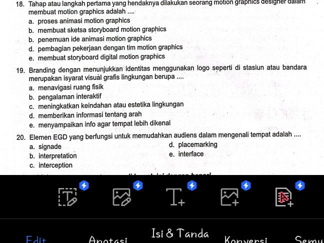 18. Tahap atau langkah pertama yang | StudyX