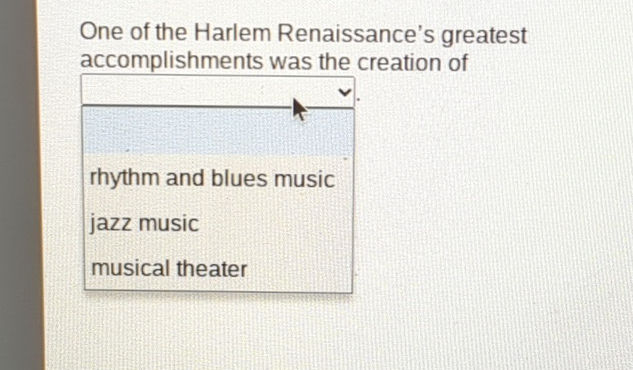 One of the Harlem Renaissance's greatest | StudyX