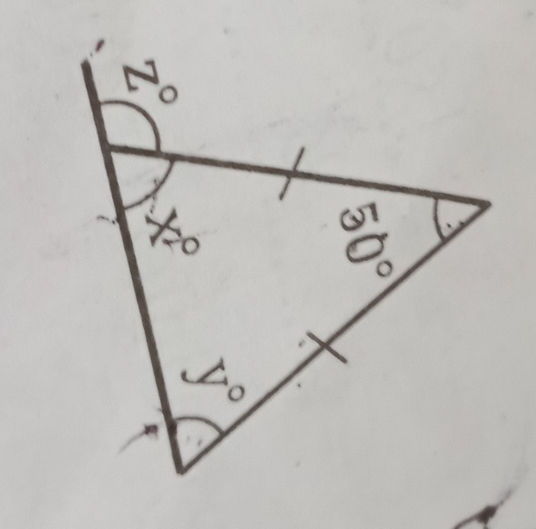 In the given figure, find the value of $x$, | StudyX