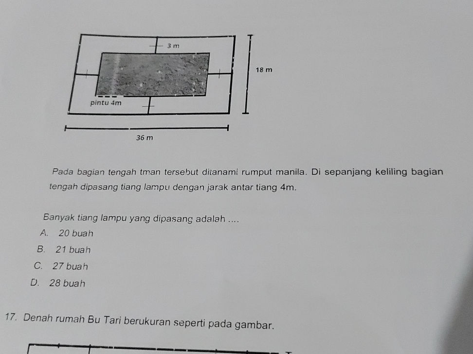 The image shows a diagram of a rectangular | StudyX