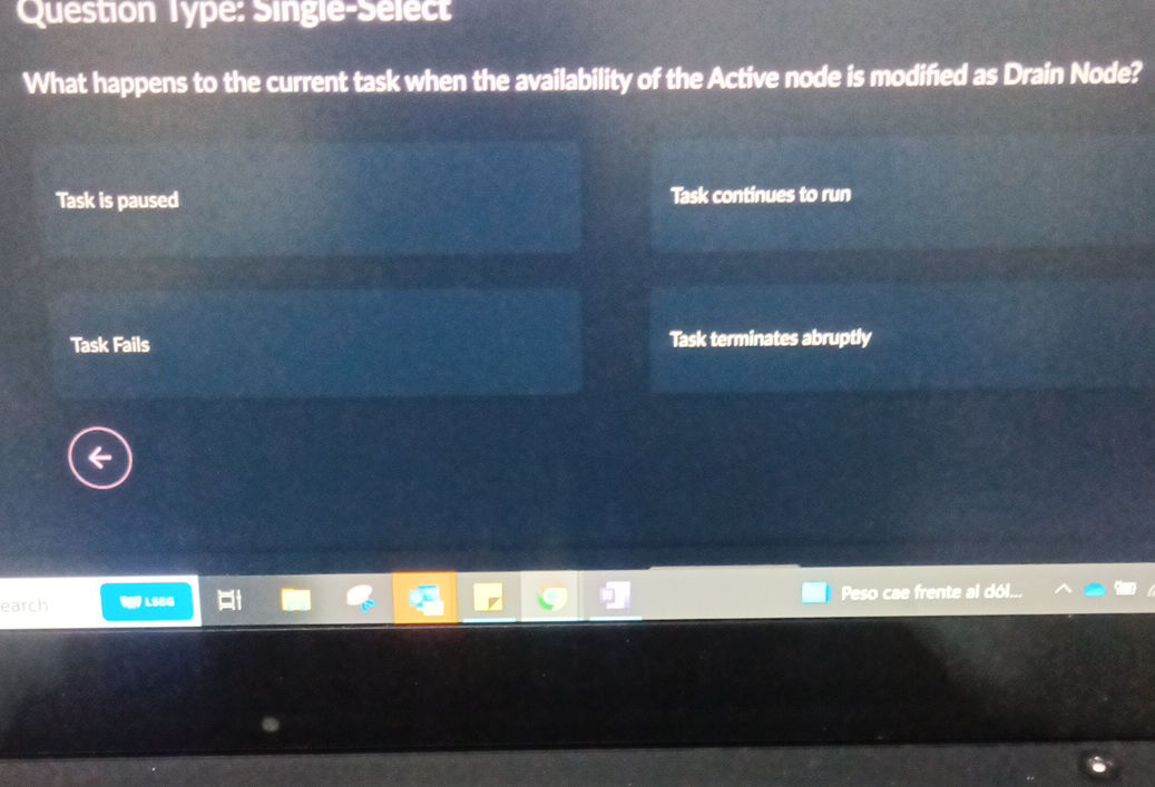 What happens to the current task when the | StudyX