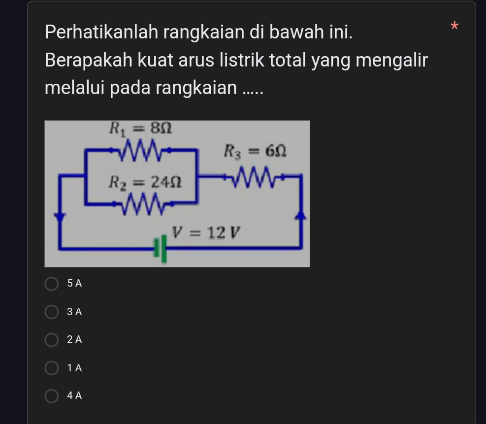 Perhatikanlah rangkaian di bawah ini. | StudyX