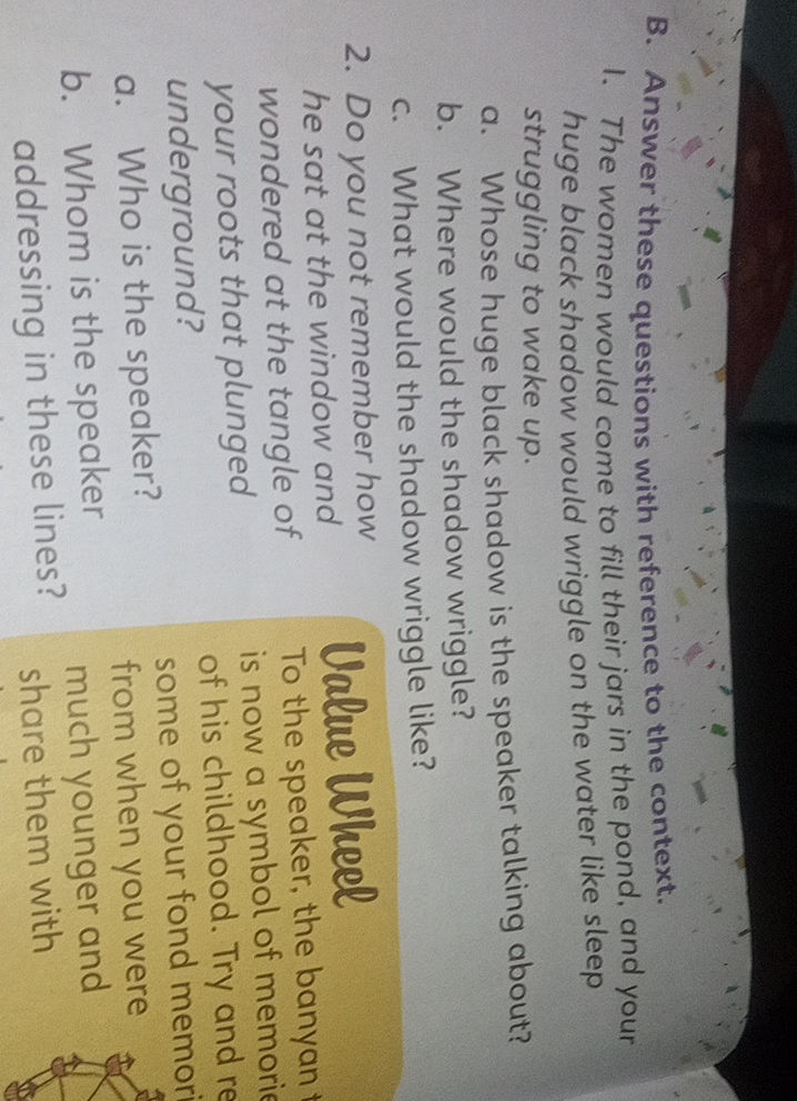 B. Answer these questions with reference to | StudyX