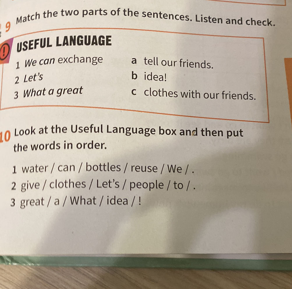 Match the two parts of the sentences. Listen | StudyX