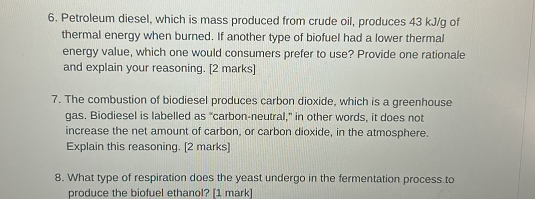 Petroleum diesel, which is mass produced