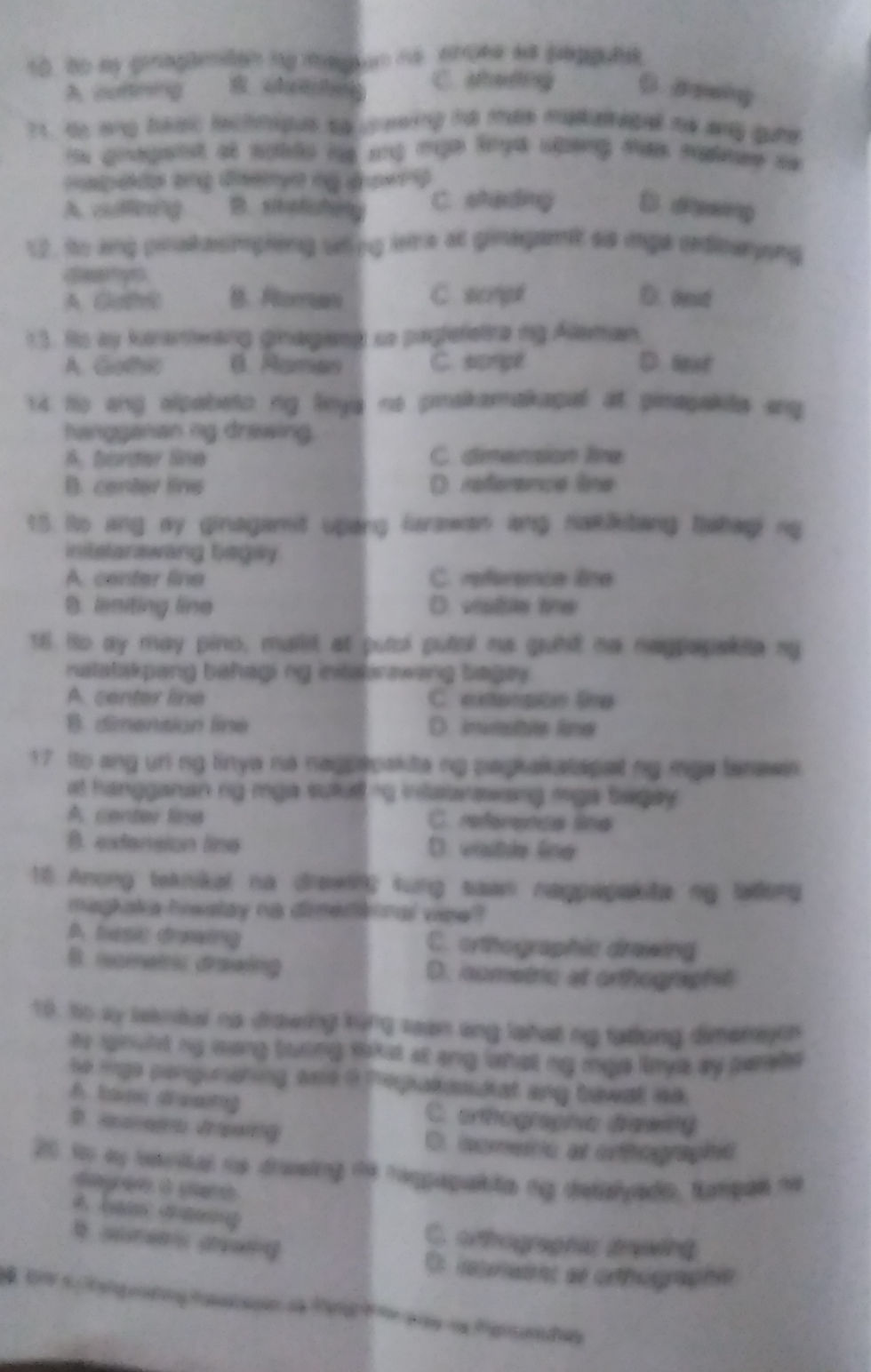 10. Ito ay ginagamit sa mga stroke sa | StudyX