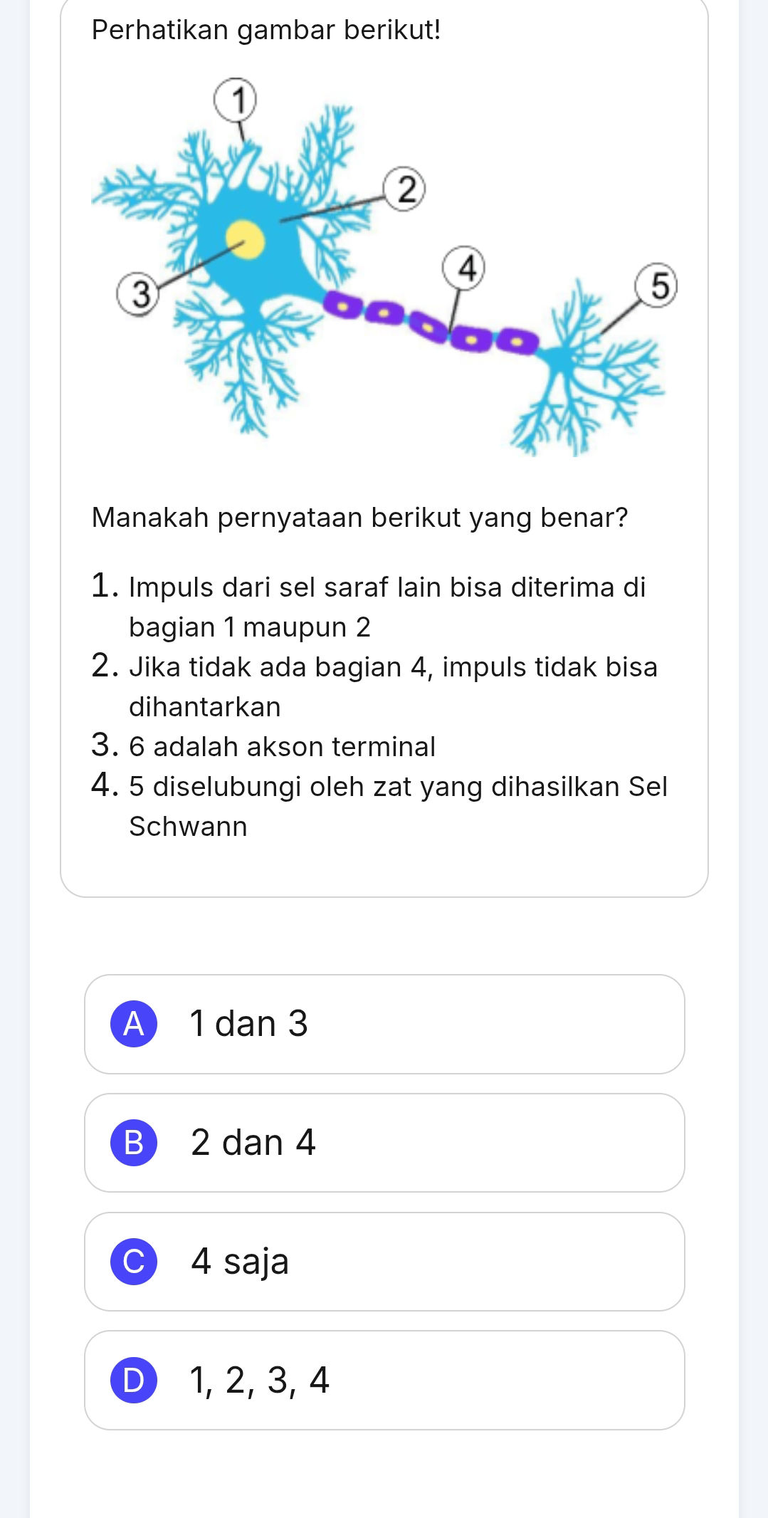 Perhatikan gambar berikut! 1 2 3 4 5 | StudyX