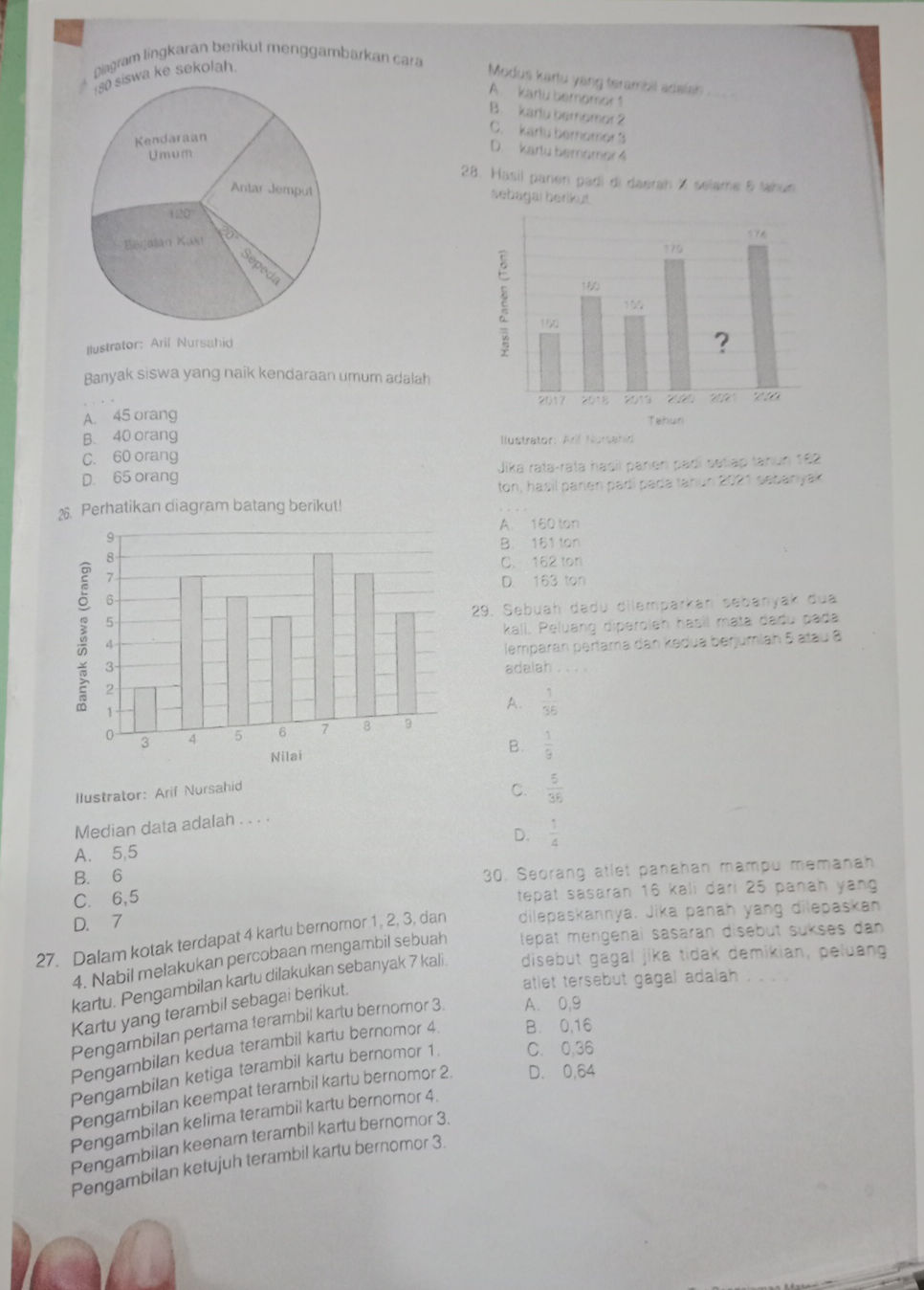 25. Diagram lingkaran berikut menggambarkan | StudyX