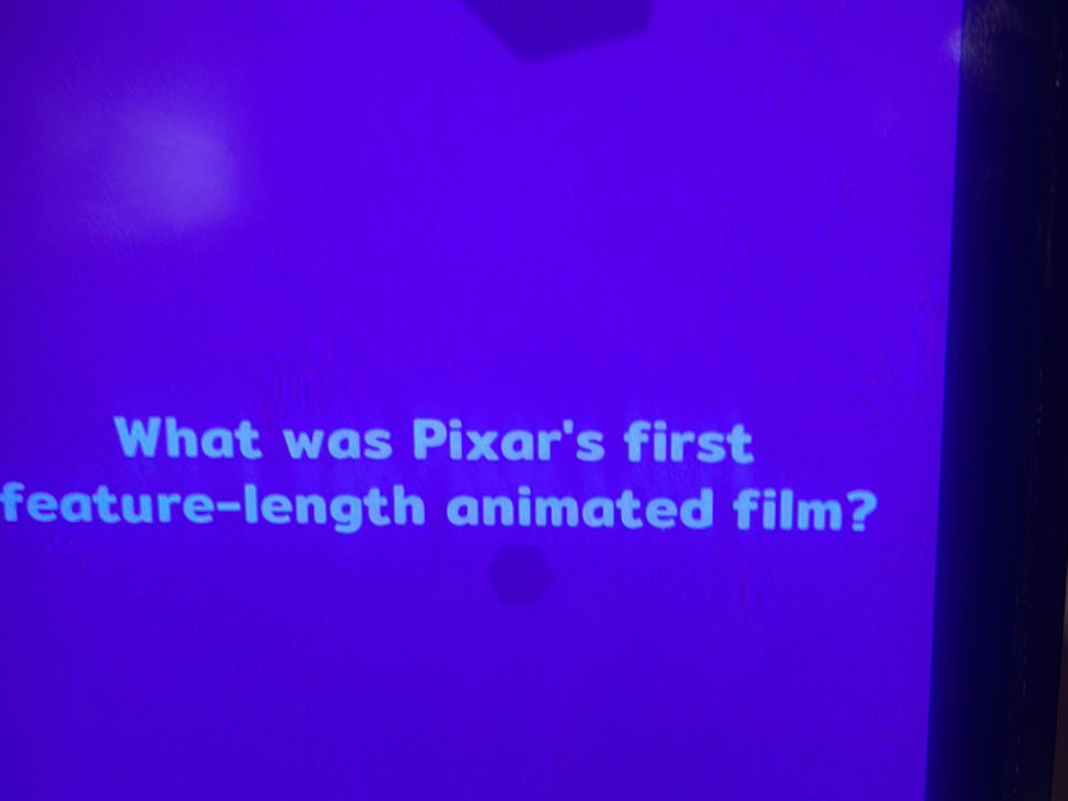 What was Pixar's first feature-length | StudyX